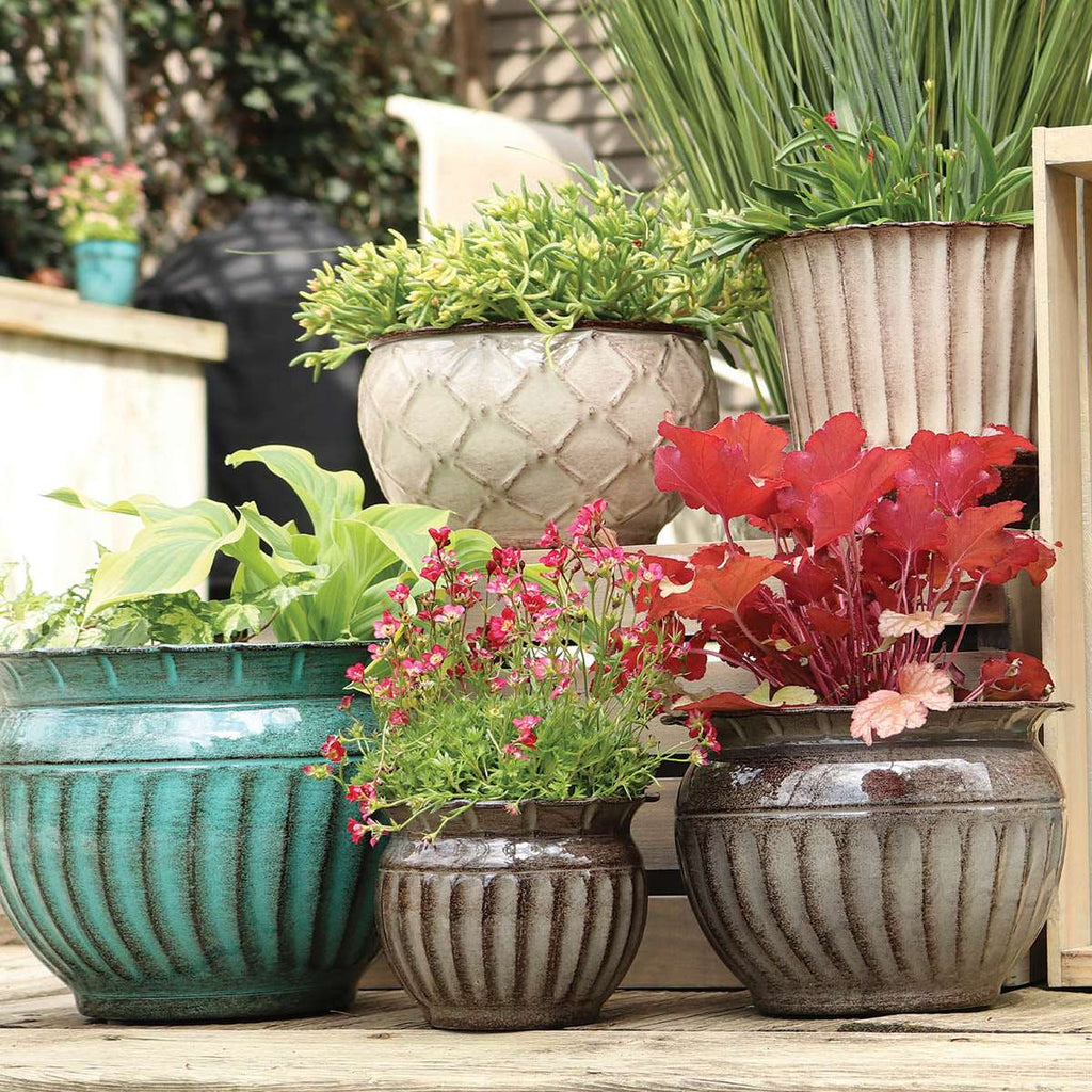 Robert Allen - IronStone Planters and Watering Cans — Robert Allen Home ...
