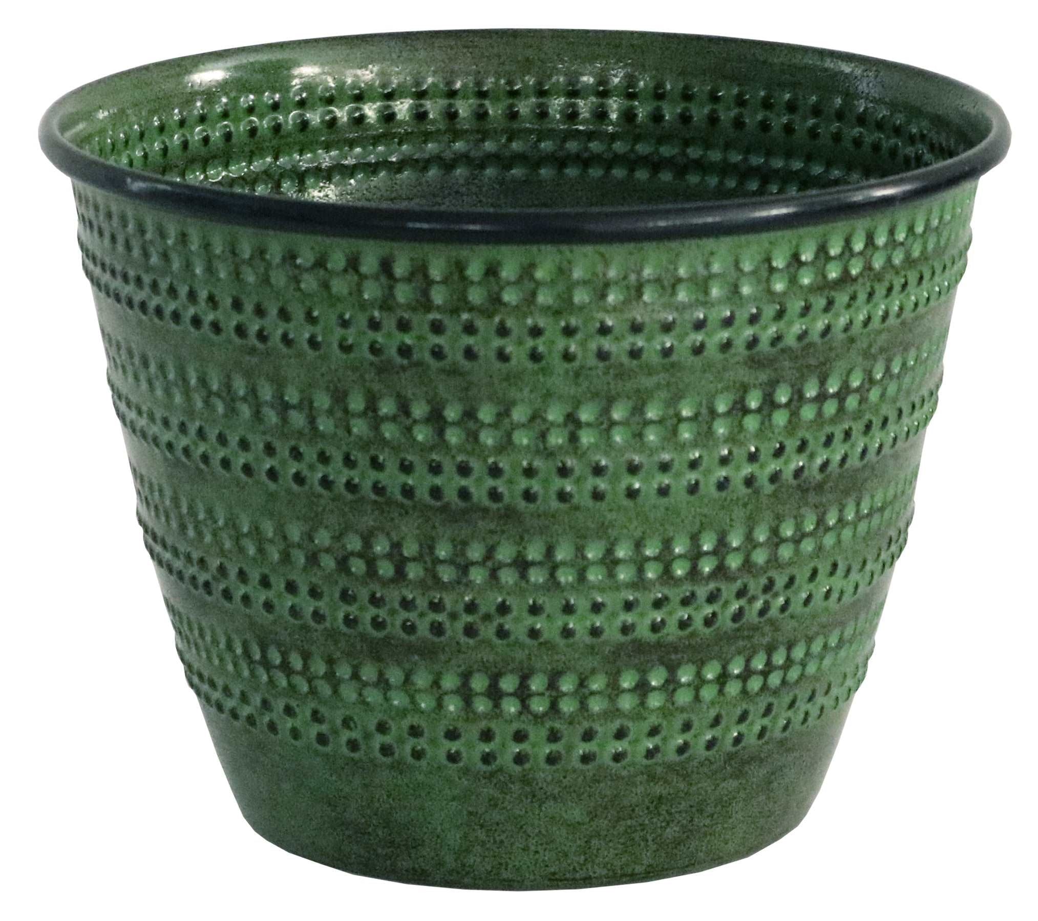 Glazed Ironstone Planter, Weatherproof | Robert Allen HG — Robert Allen ...